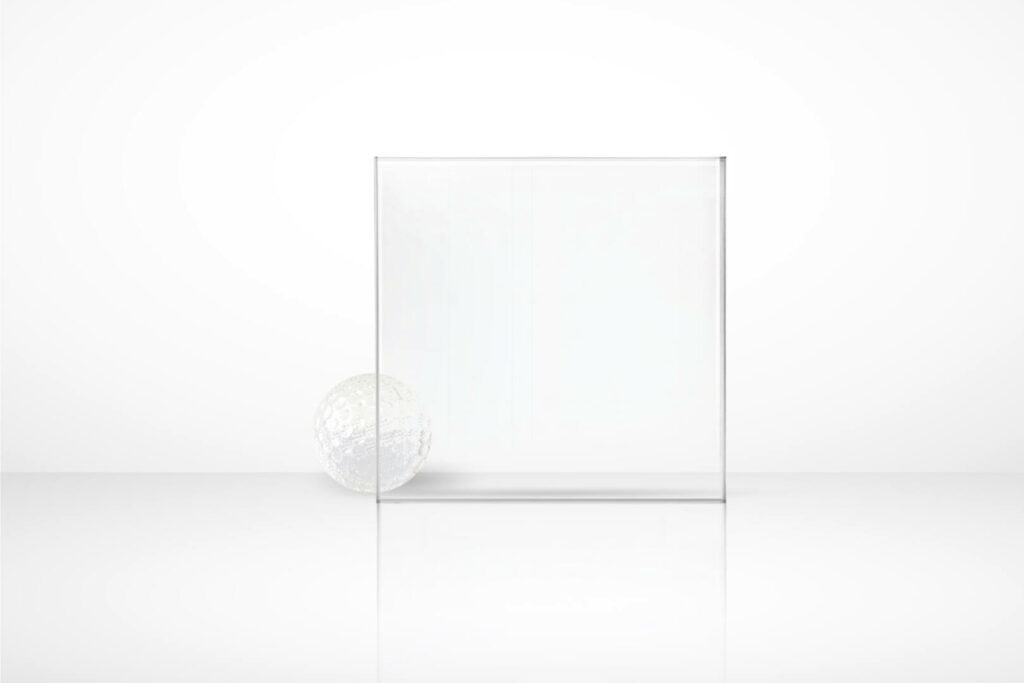 Clear glass